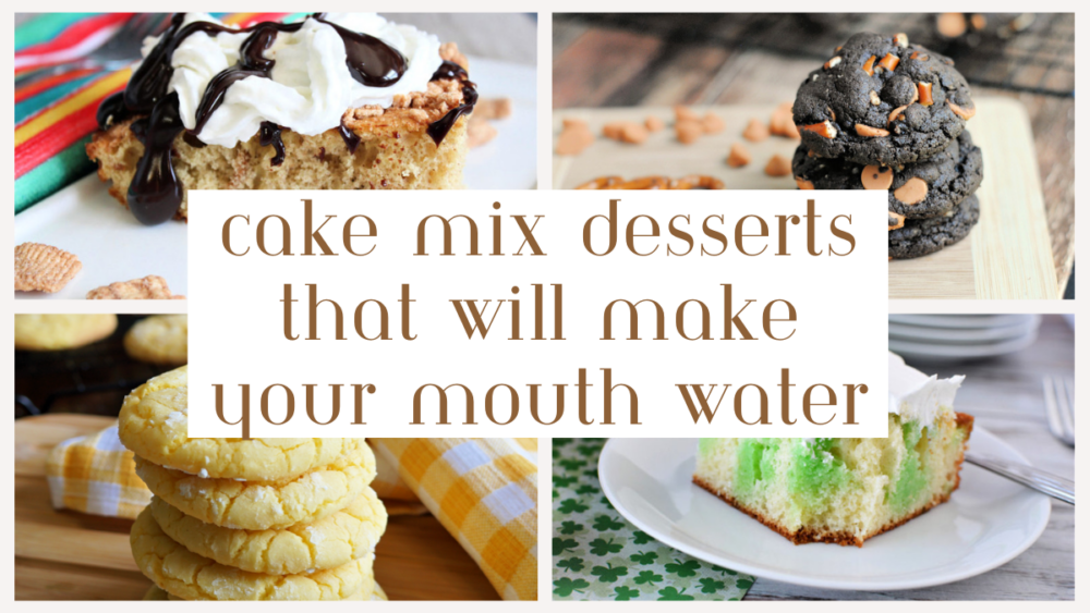 14 Cake Mix Desserts to Make Your Mouth Water