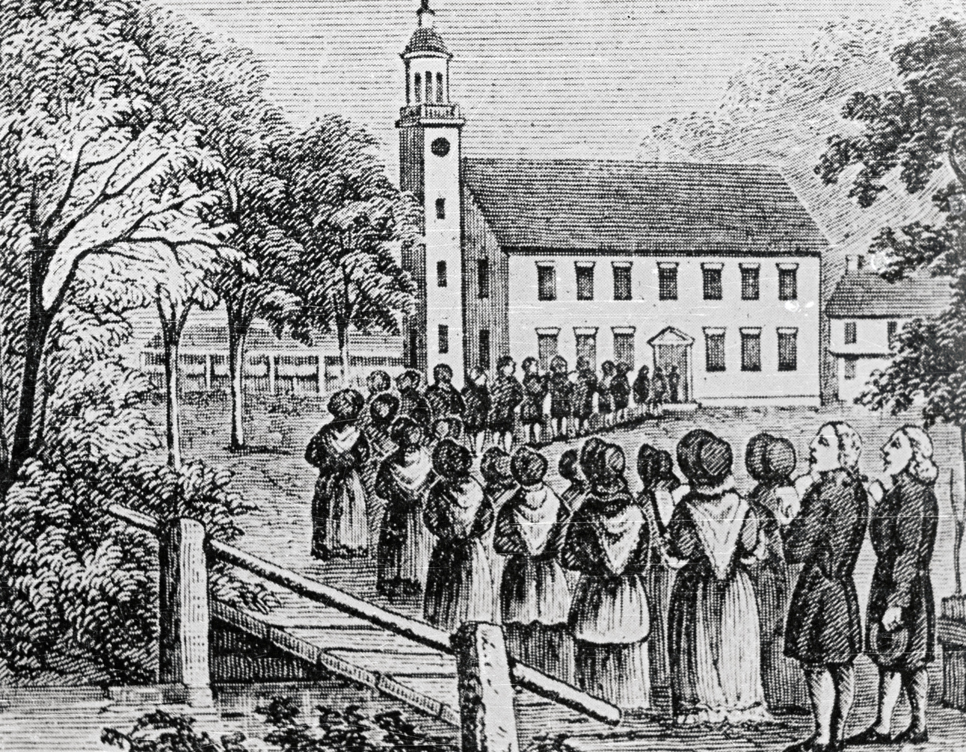 What were funerals like in the American colonies?