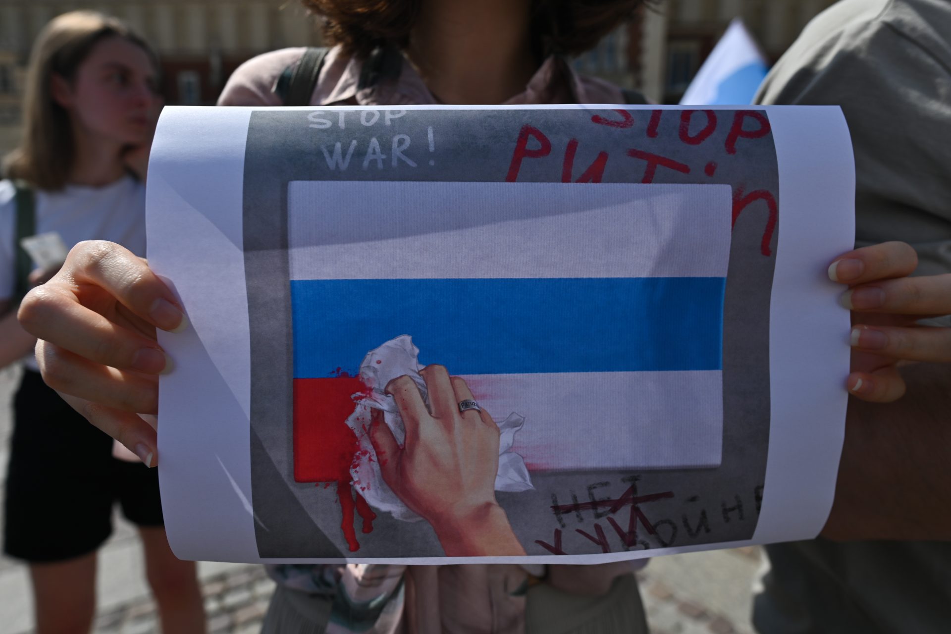 The Russians who are fighting for Ukraine because they hate Putin