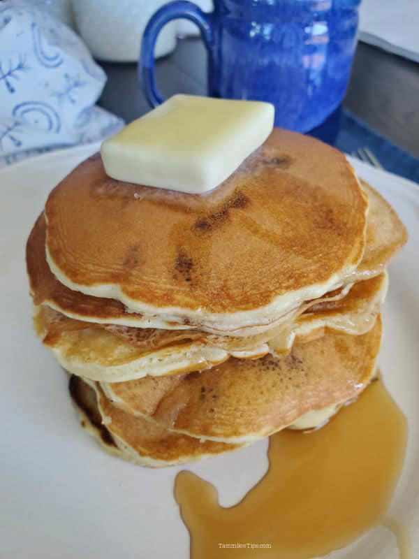 Easy three-ingredient Muffin Mix Pancakes