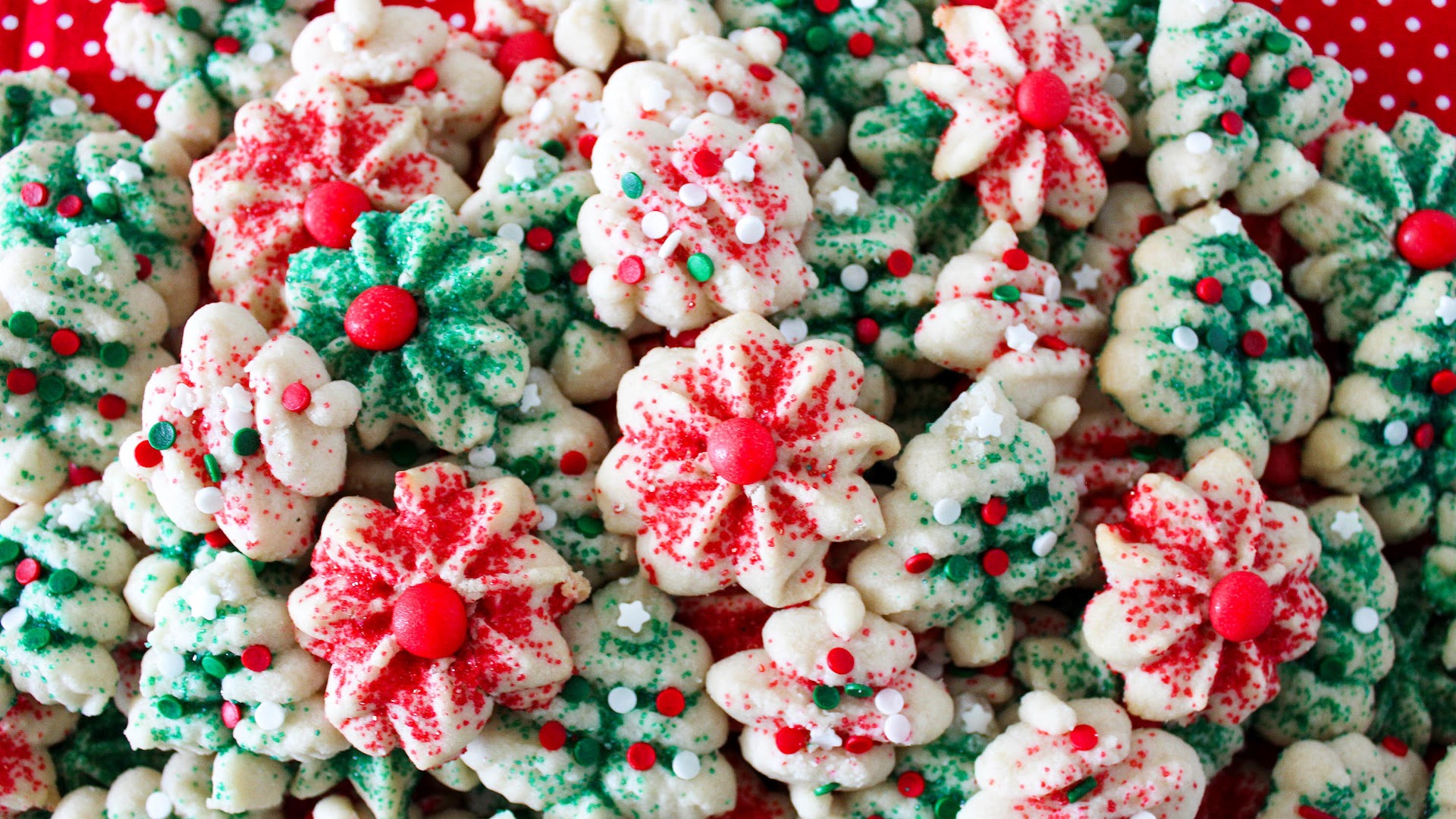Spritz Cookies Have A Buttery Shortbread Flavor And Are Essential For ...