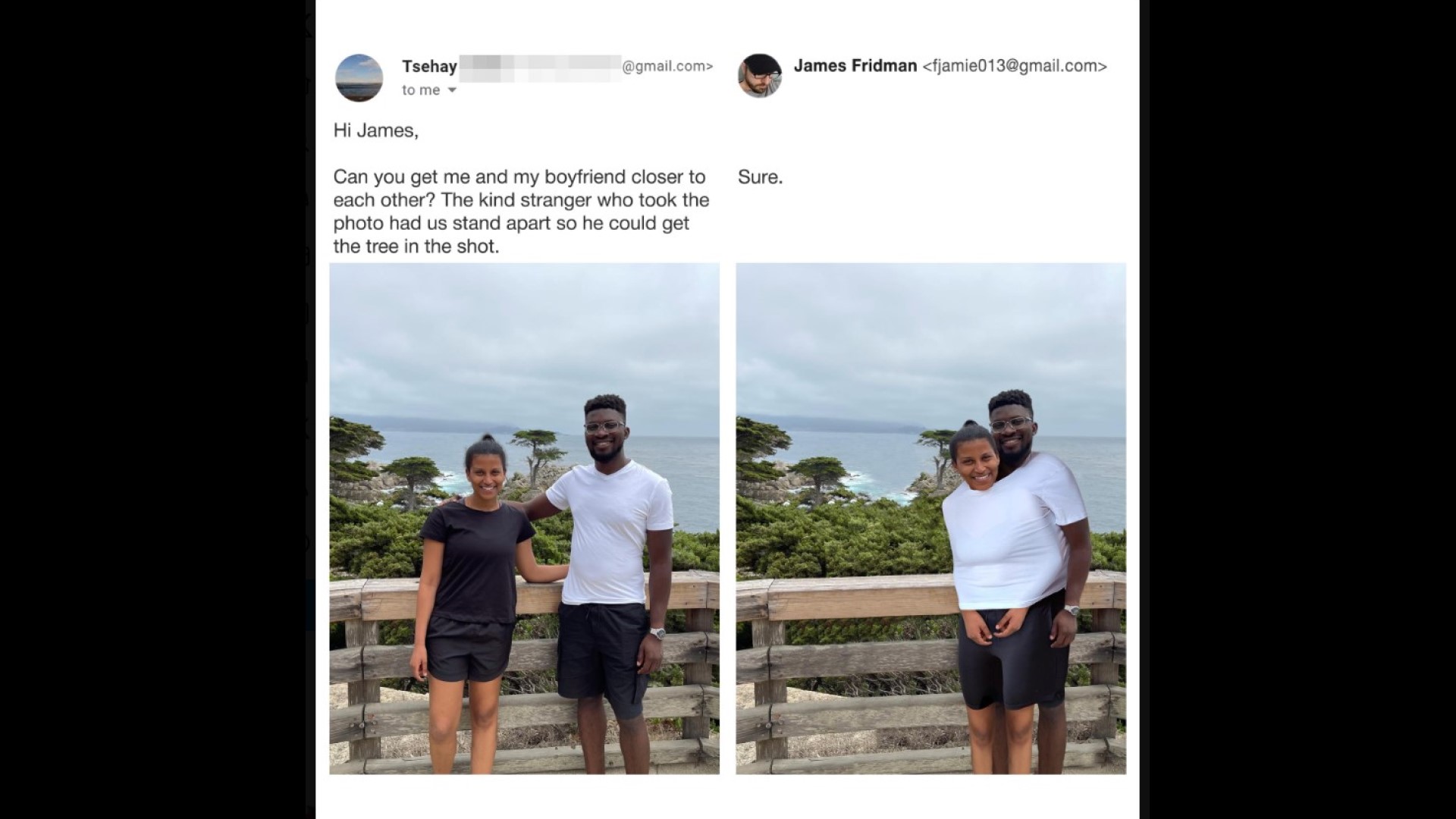 The best Photoshop jokes by James Fridman on social media