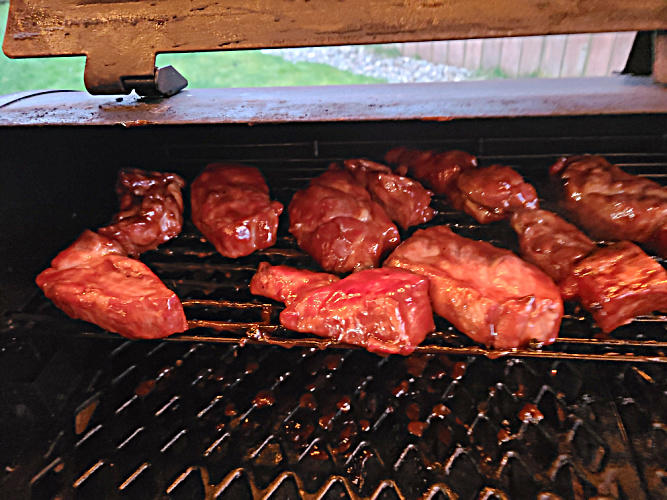 Easy smoked BBQ Coca-Cola ribs