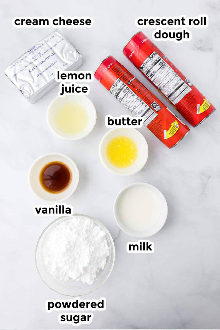 Crescent roll cream cheese Danish