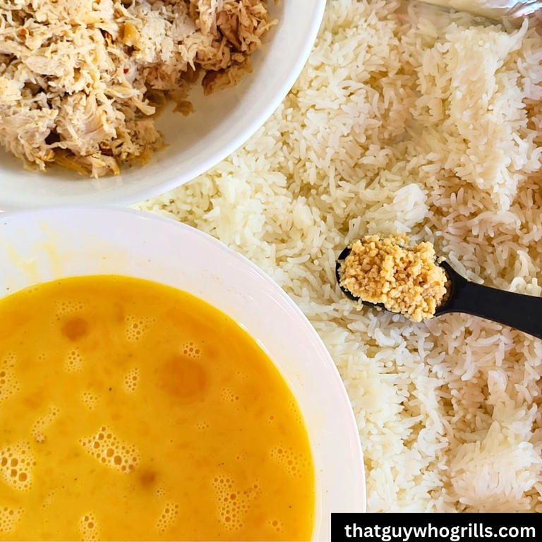 Blackstone Smoked Chicken Fried Rice Recipe