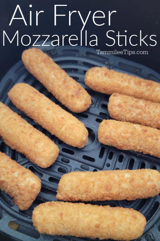 Air Fryer Frozen Mozzarella Sticks
