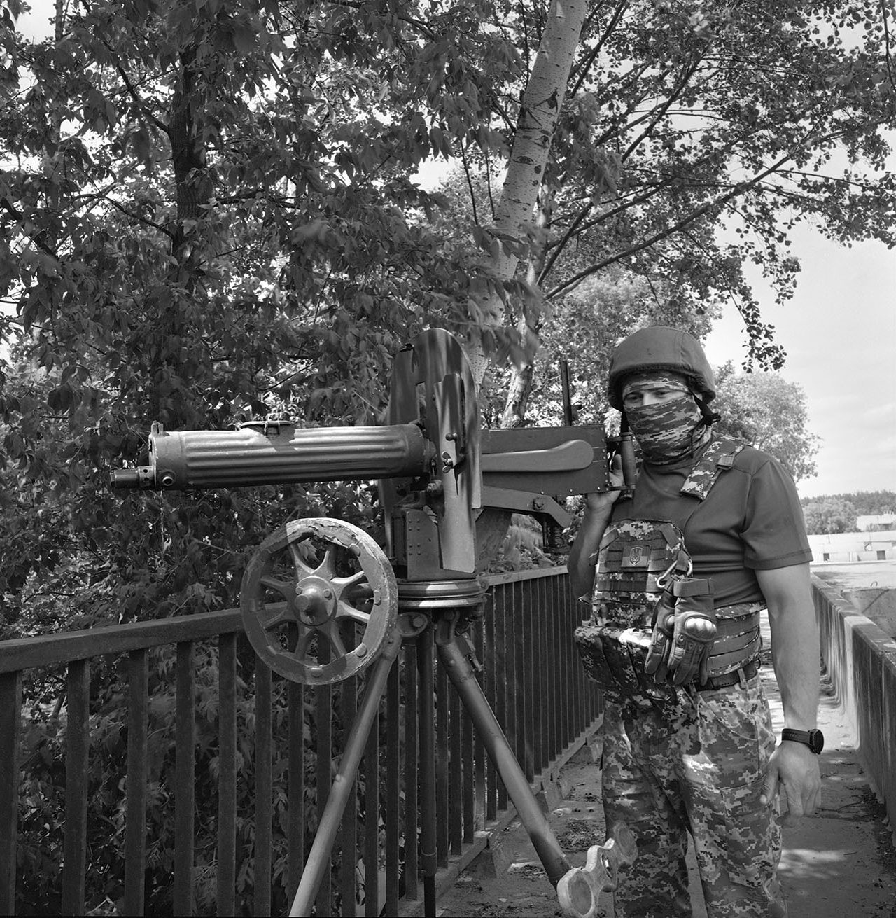 Ukraine is fielding a century old machine gun and its proving quite ...