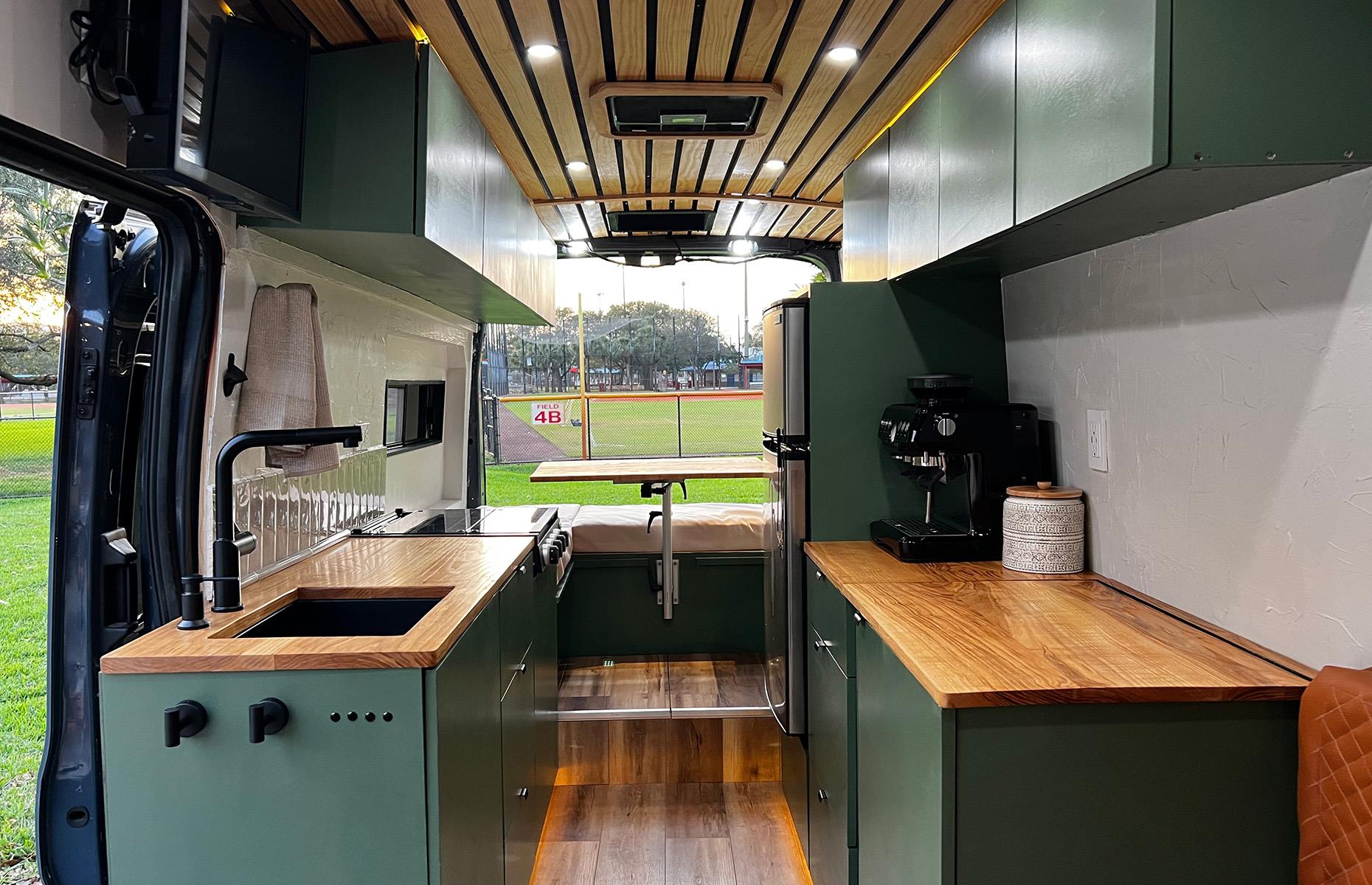 Could you live in a van? How one couple created a tiny home on wheels