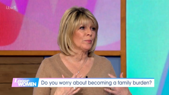 Ruth Langsford raises Loose Women 'health' concerns in off-camera chat ... Ruth Langsford raises Loose Women 'health' concerns in off-camera chat ...
