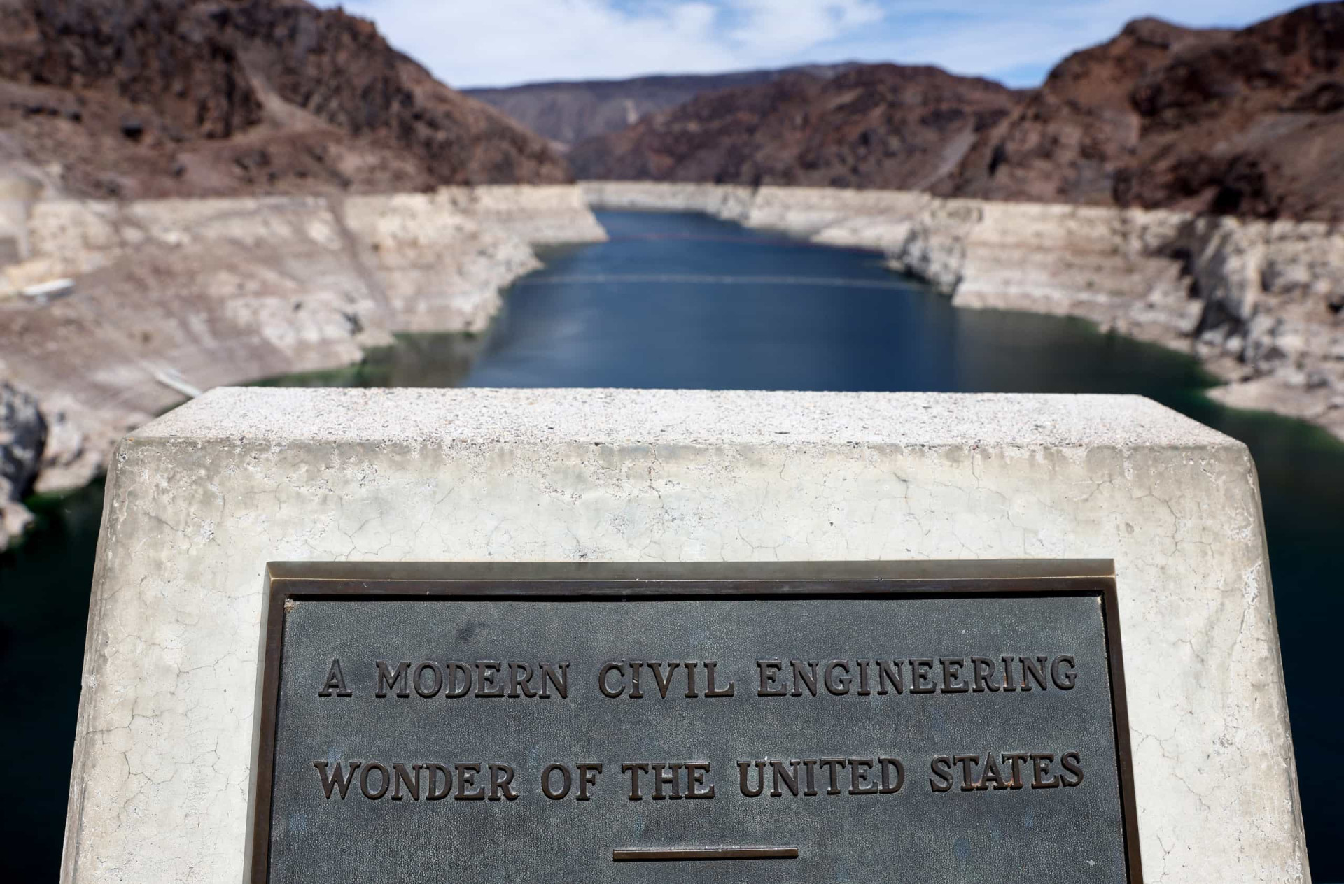What secrets are revealed by the receding waters of Lake Mead?