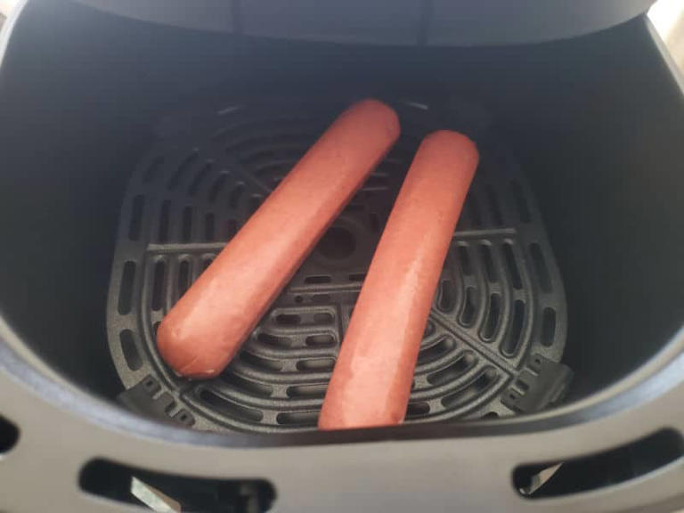 Air Fryer Hot Dogs