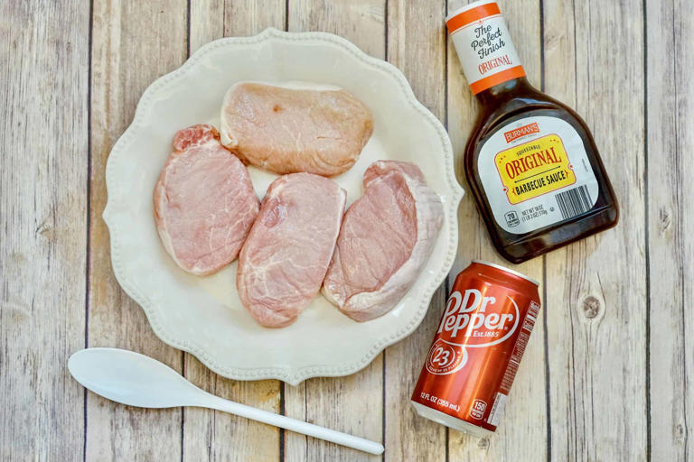 Easy Dr. Pepper Slow Cooker Pork Chops Recipe