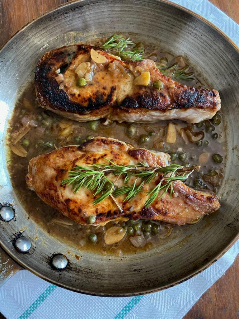 Pork Chops with Sweet Sour Sauce
