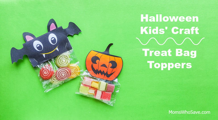 Halloween Treat Bag Toppers (Free Printables)