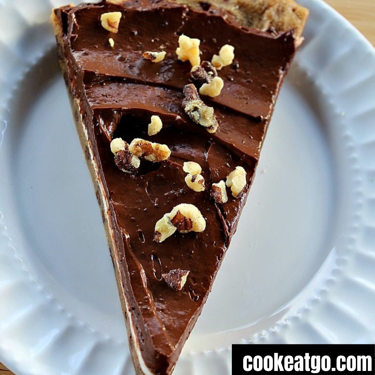 Easy Chocolate Chip Cookie Pie Recipe