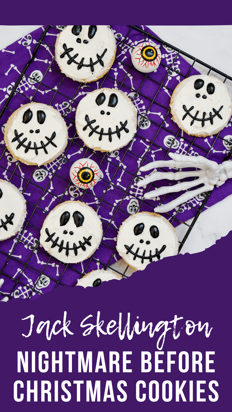 Easy Nightmare Before Christmas Cookies