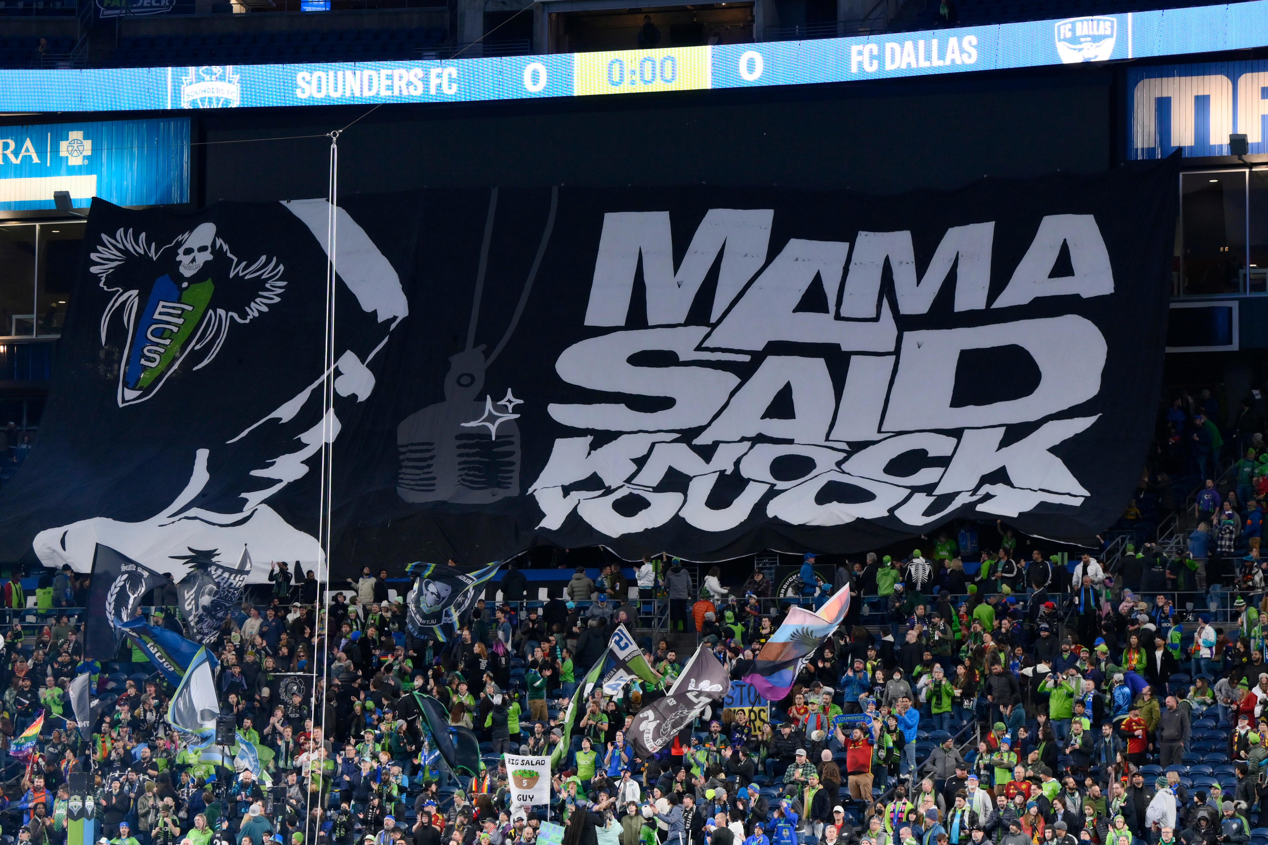 Major League Soccer tifos through the years