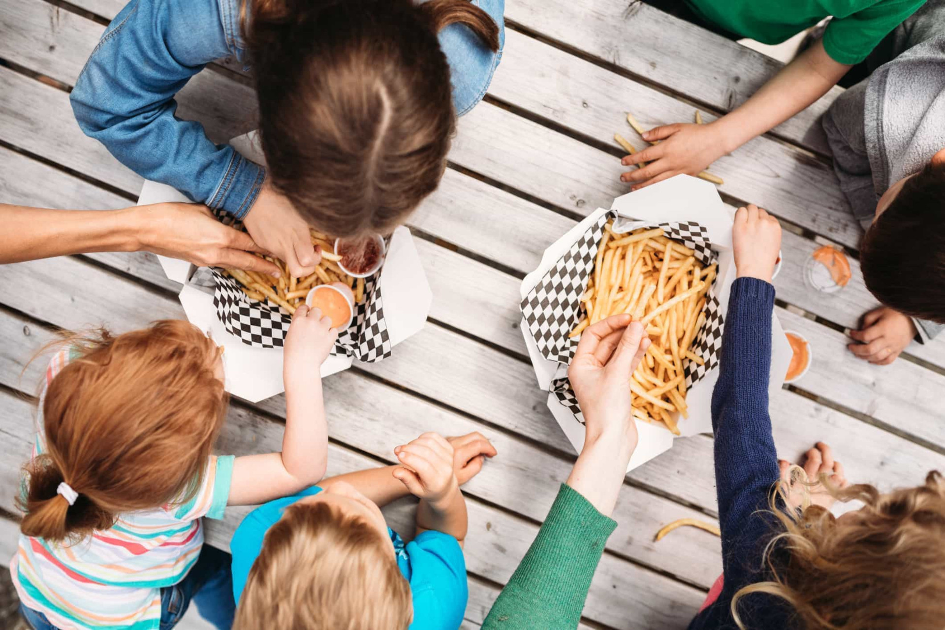 Les frites à travers le monde
