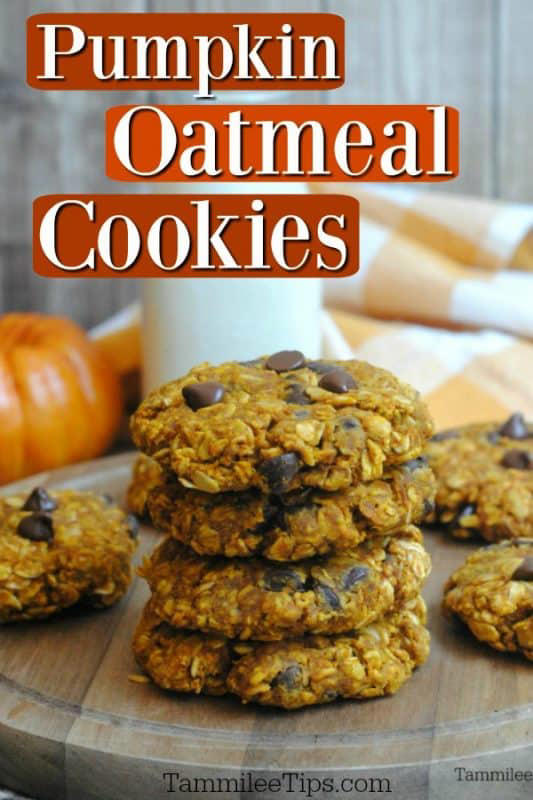 Pumpkin Oatmeal Cookies Recipe