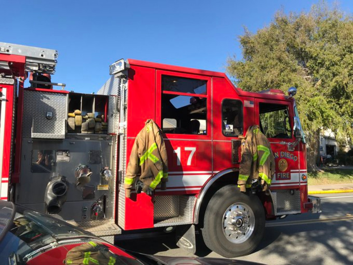 Firefighters Battle House Fires in Memorial, Scripps Ranch