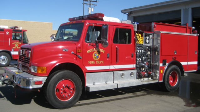 Suspect arrested after series of small brush fires in Oceanside