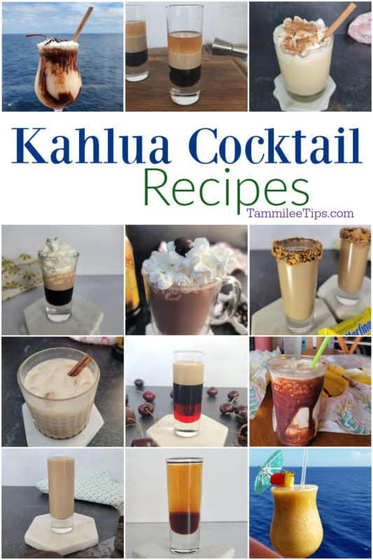 Kahlua Drinks that taste amazing!