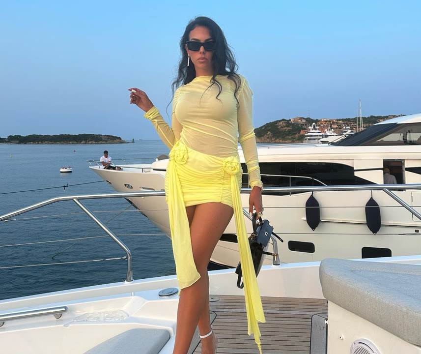 Así es la lujosa vida de Georgina y Cristiano en Arabia