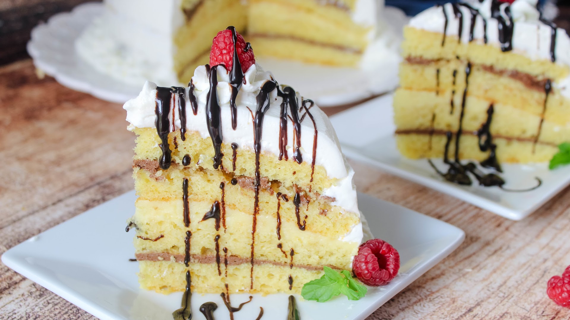 This Is A Layer Cake You'd Expect To Buy At A Restaurant Or Be Served ...