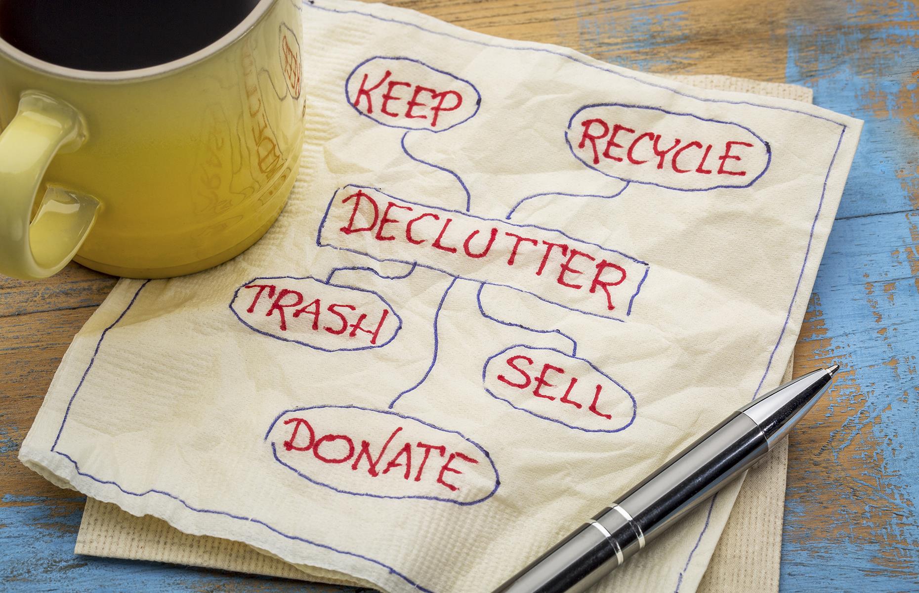40 decluttering tips experts swear by