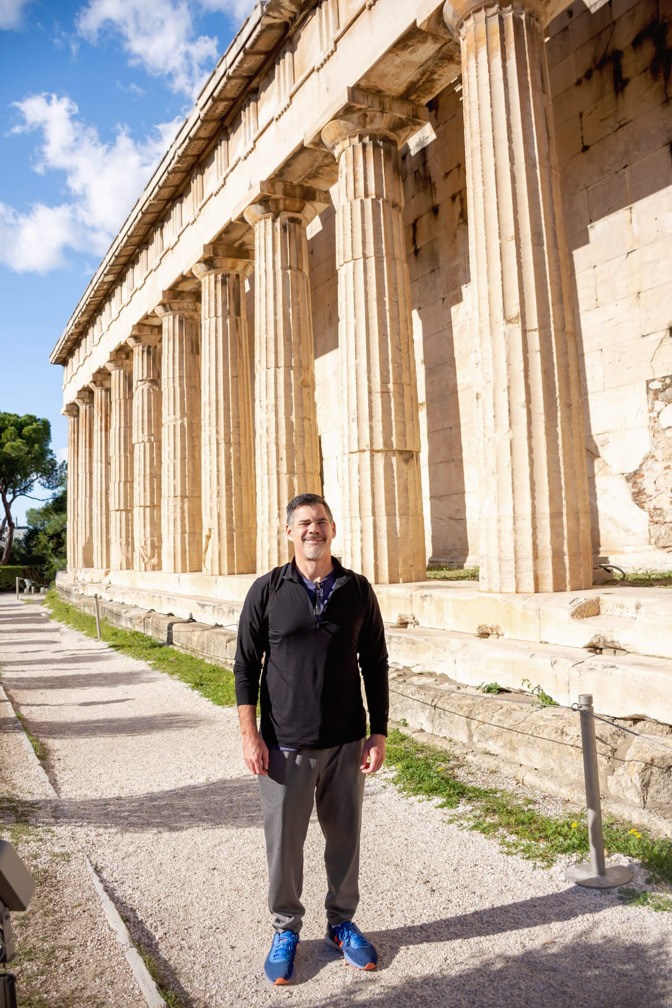 Visiting the Agora of Ancient Athens, Greece
