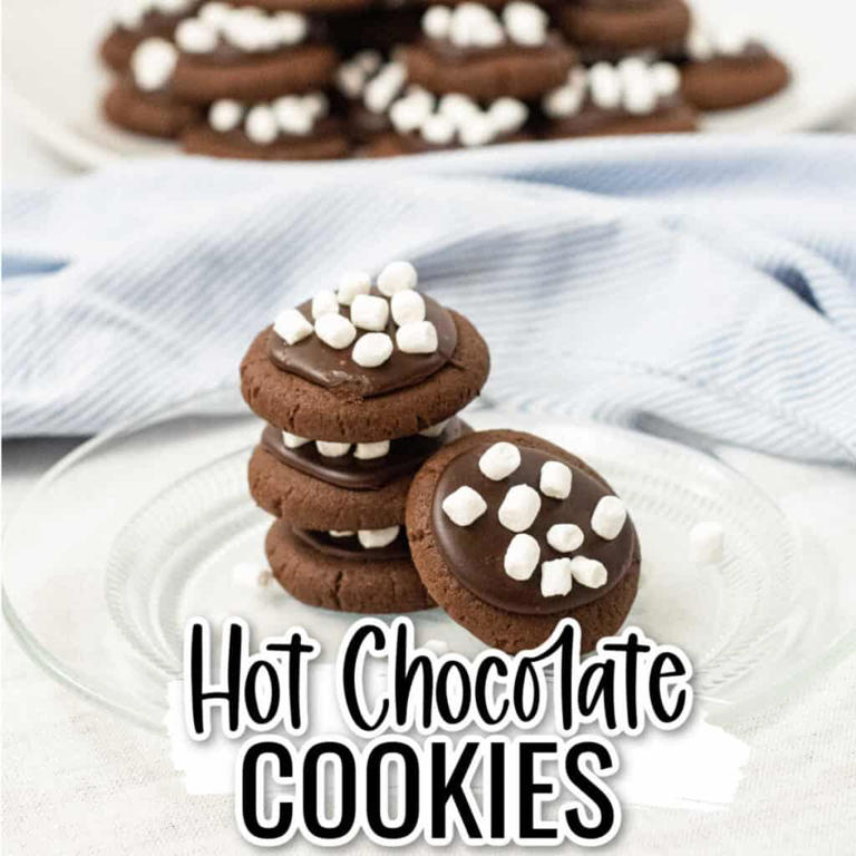 Hot Chocolate Cookies