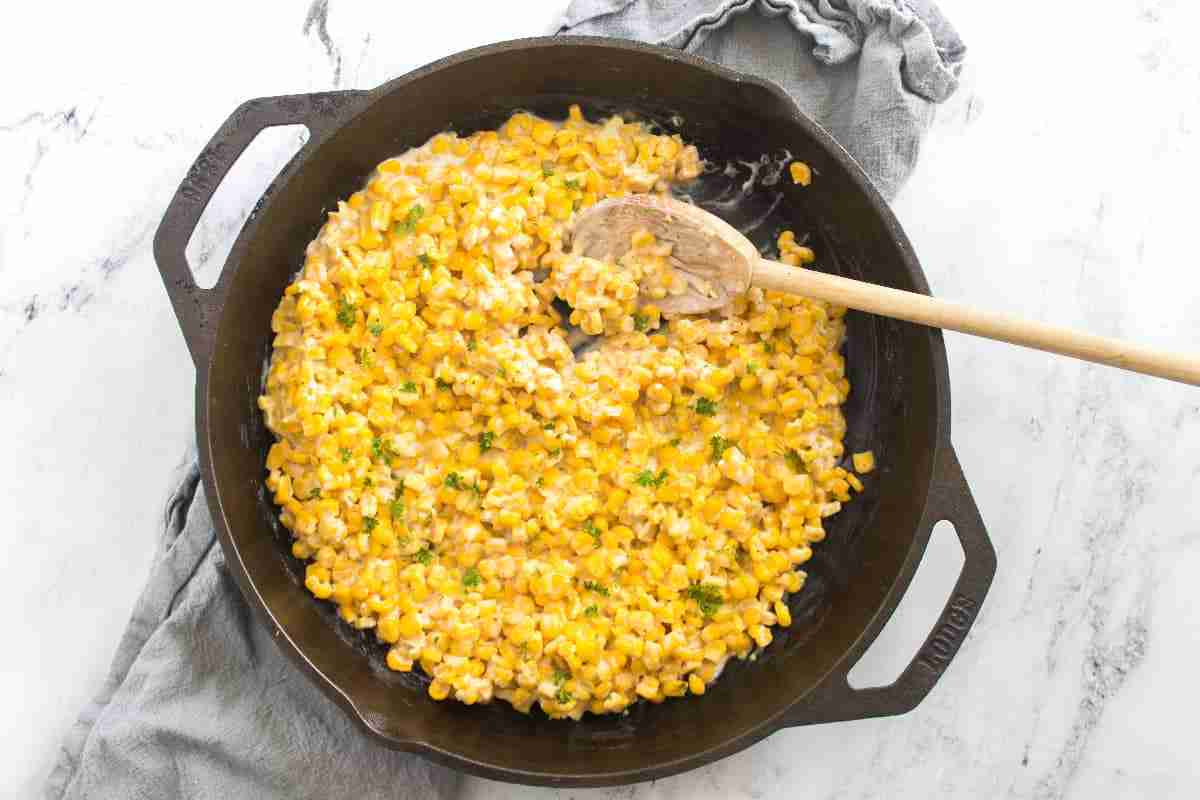 Easy Honey Butter Skillet Corn Recipe