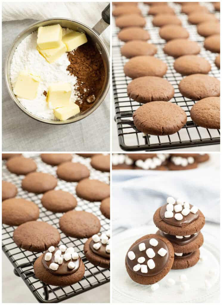 Hot Chocolate Cookies
