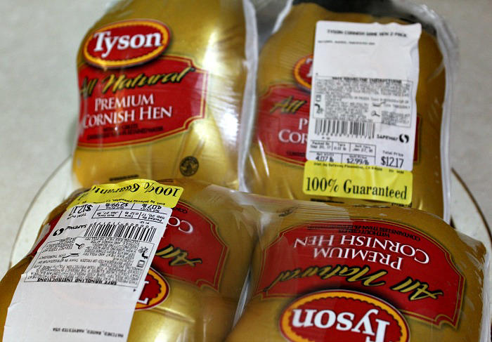 What To Serve With Cornish Game Hens!