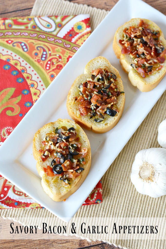 Savory Bacon Garlic Appetizers Recipe