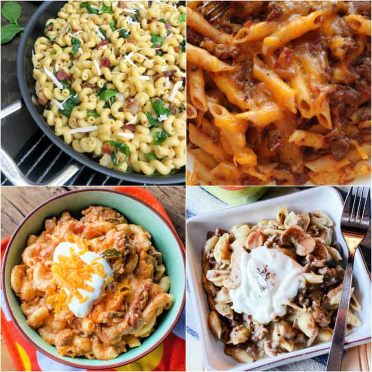 30+ Easy Pasta Recipes
