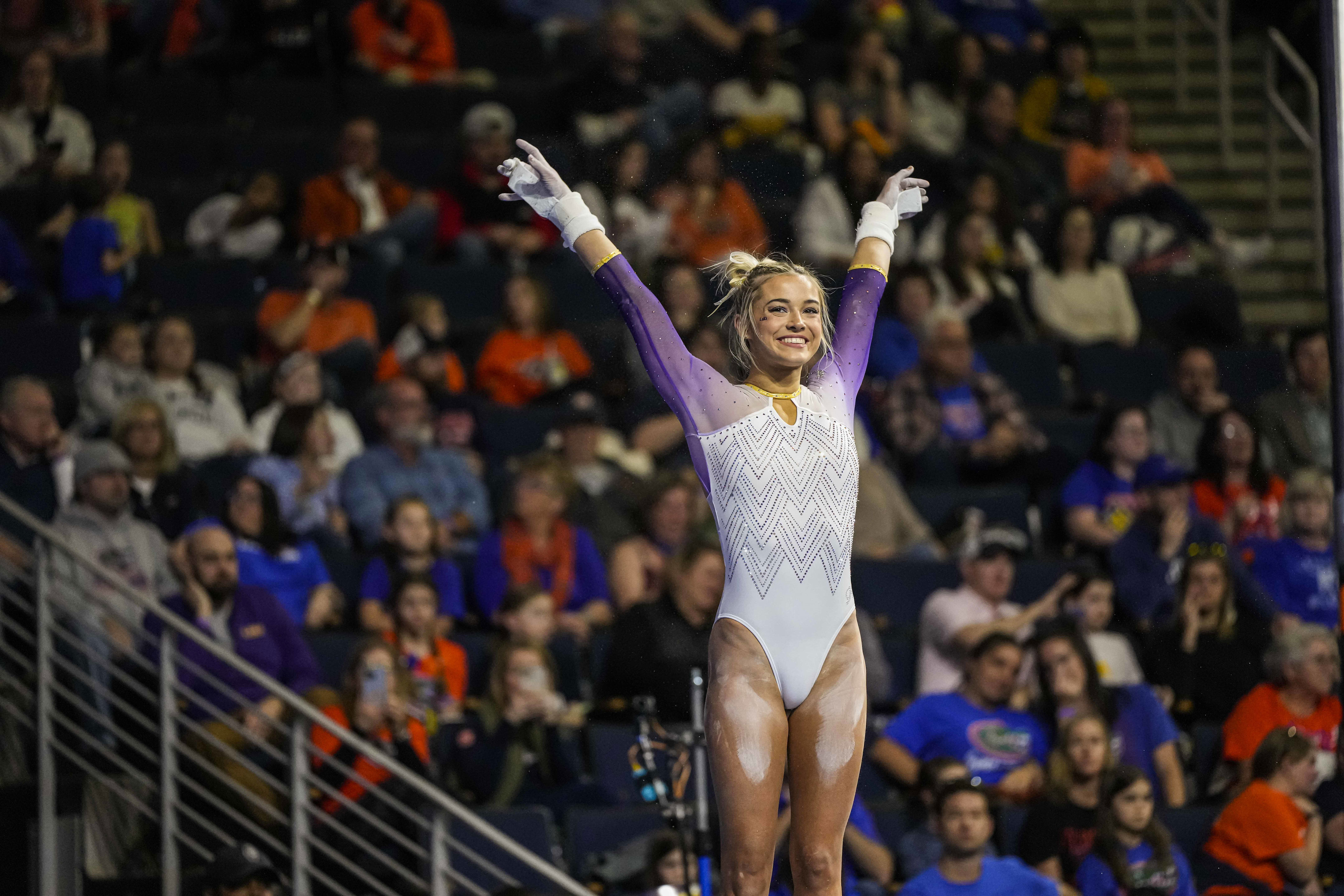 The best of LSU gymnast Olivia 'Livvy' Dunne in images