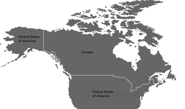 United States-Canada: the longest international border in the world United States-Canada: the longest international border in the world