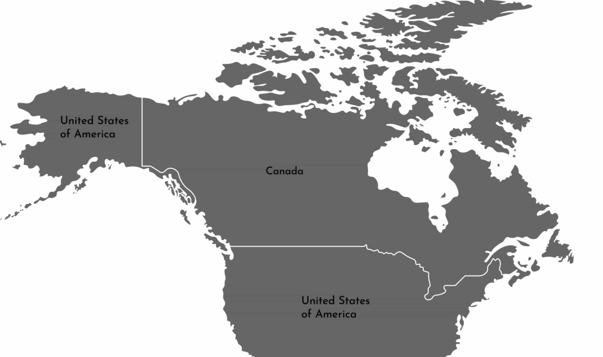 United States-Canada: the longest international border in the world