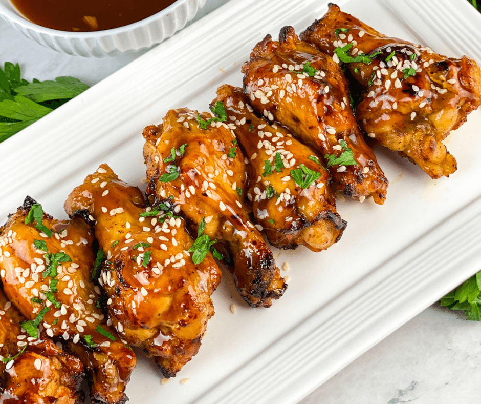 Make These Easy Air Fryer Chicken Teriyaki Wings