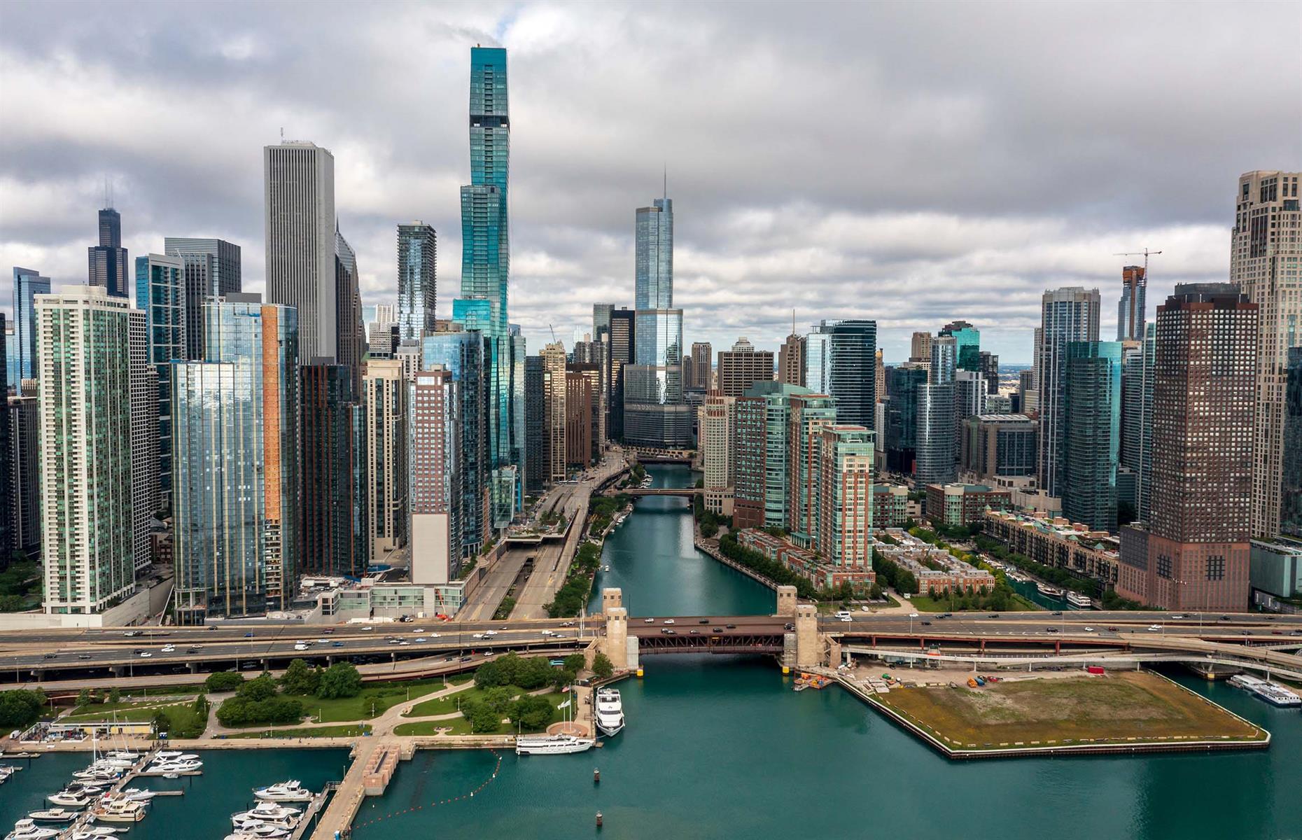 Before and after photos of the world's greatest city skylines