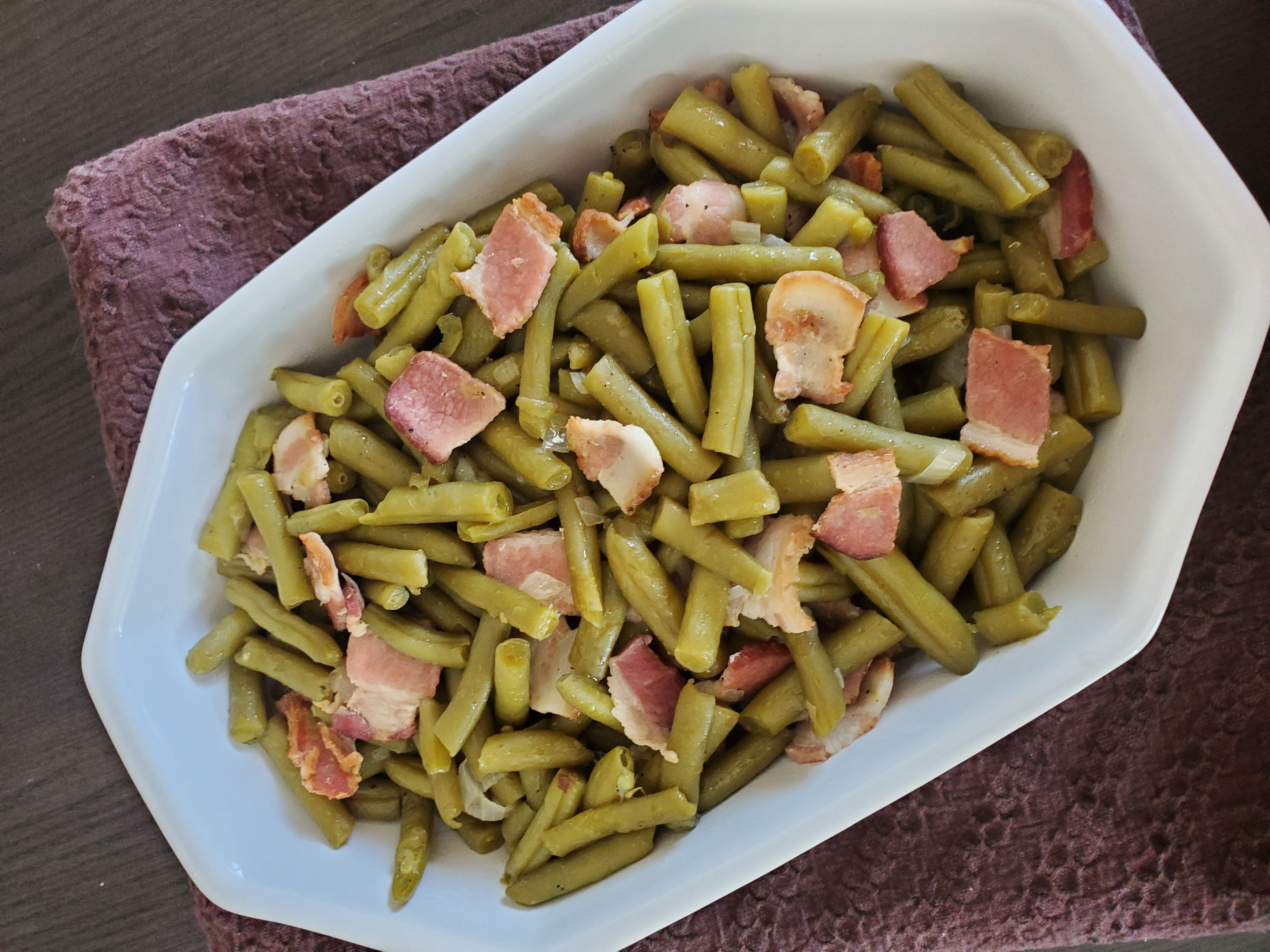 Copy Cat Cracker Barrel Green Beans Recipe