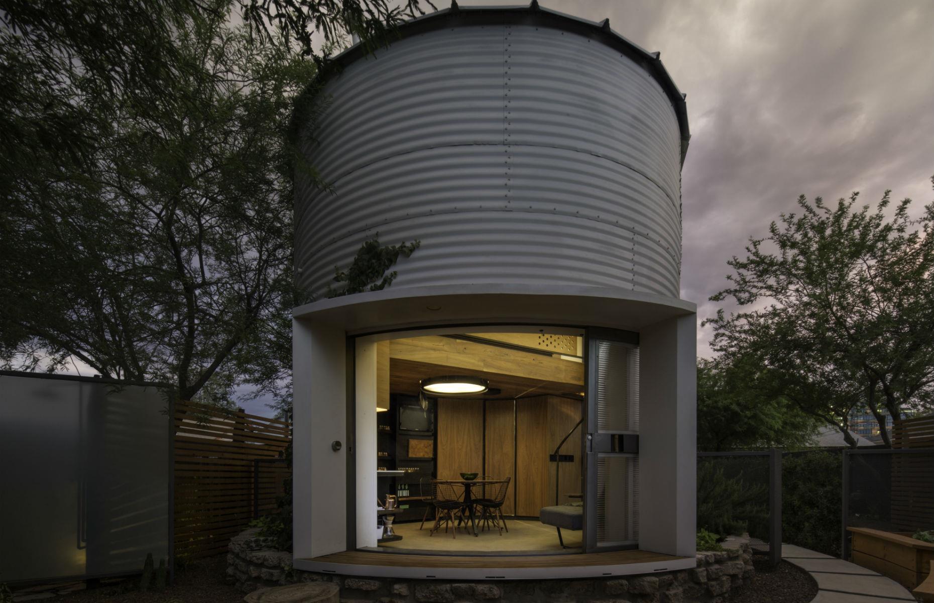 Step inside a grain silo that became an incredible home