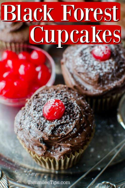 Easy Black Forest Cupcakes Recipe!