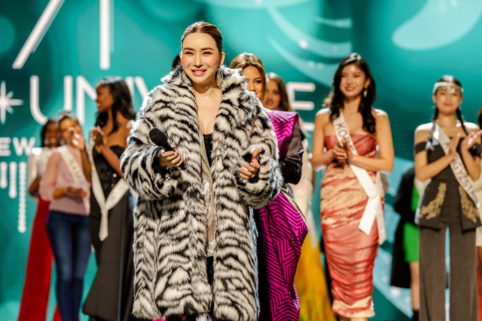 At the top in Miss Universe: the transgender woman JKN