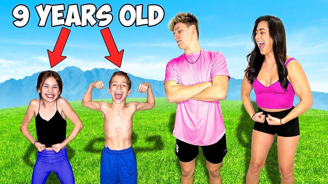 Kids vs. Adults Extreme Gymnastics Challenge!