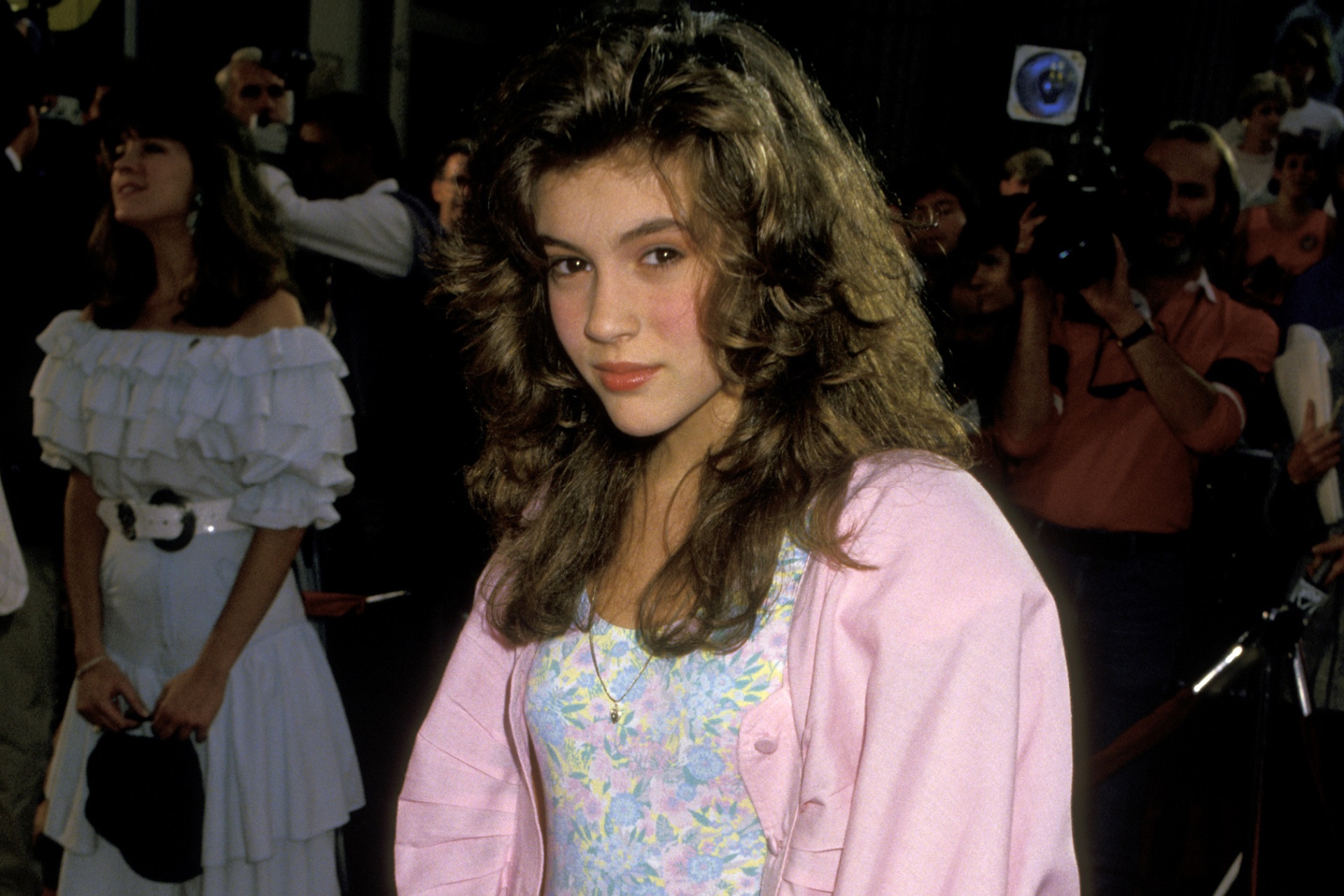 Flashback: Alyssa Milano as a style icon of the 80s