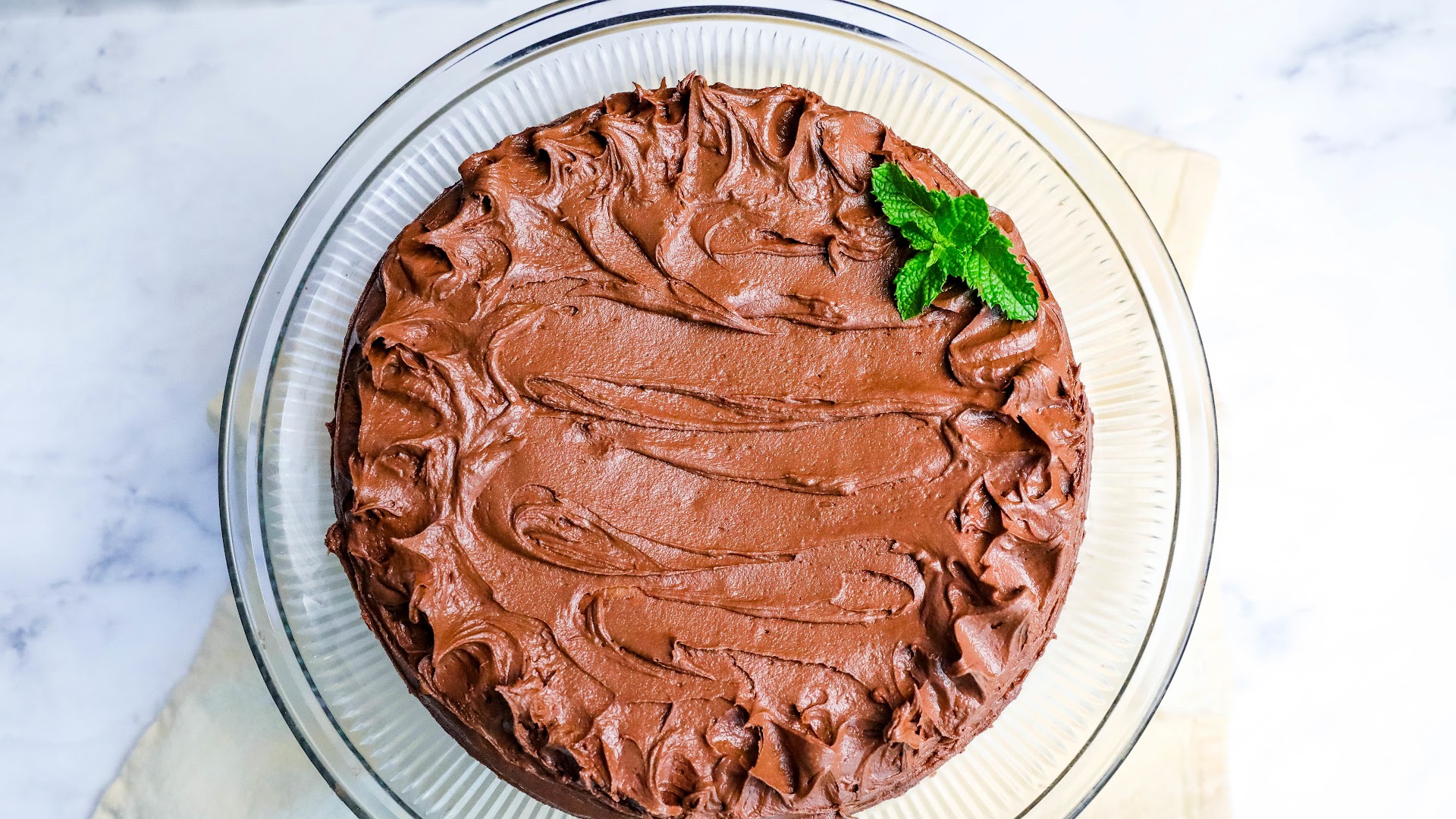 Anyone Can Bake This Butter Cake With Fudgy Frosting - My Mom's Butter ...