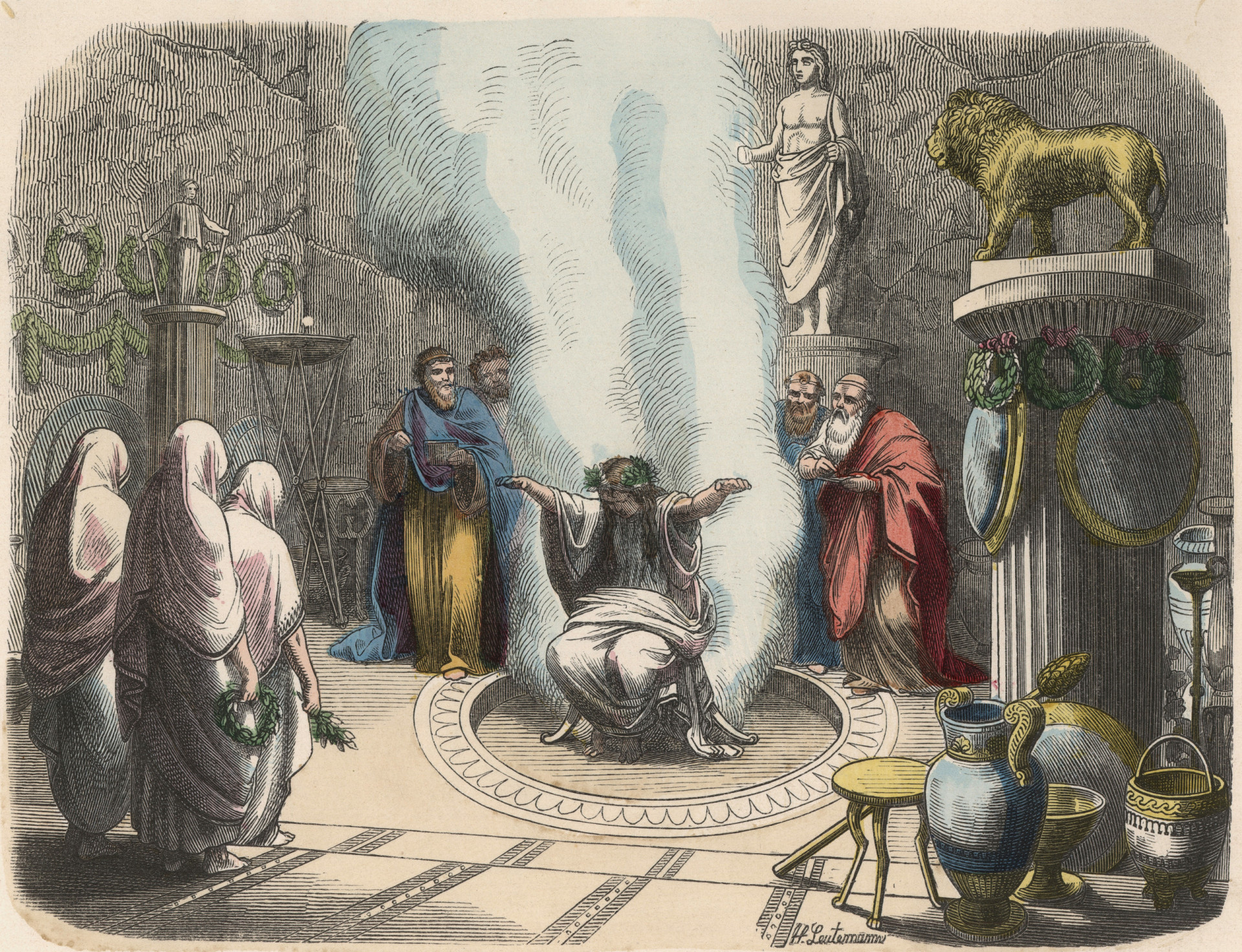 The mysteries of the Oracle of Delphi
