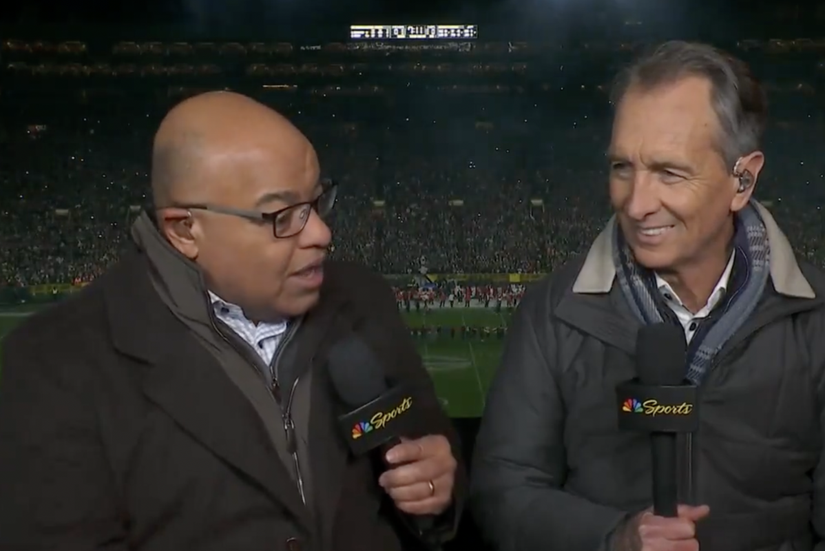 NFL fans praising Cris Collinsworth for his extreme honesty Sunday night